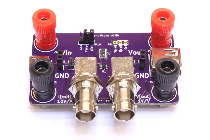 Oscilloscope Current Probe Adapter from leonerd on Tindie